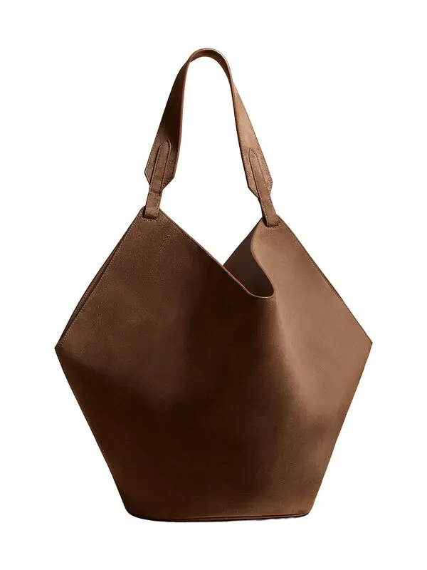 Khaite Lotus Tote - Cedar