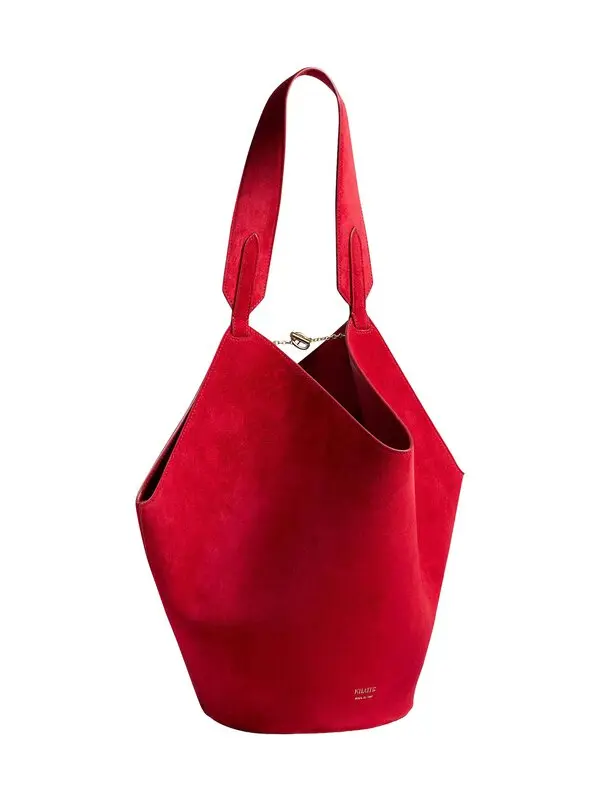 Khaite Lotus Tote - Ruby