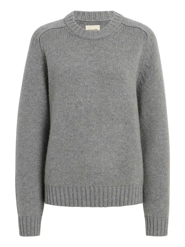Khaite Mae Cashmere Pullover - Warm Grey