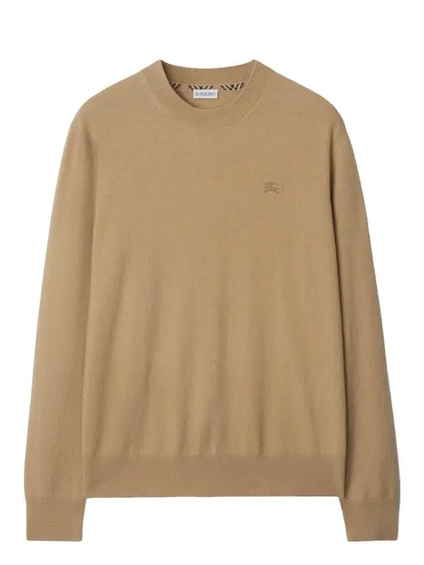 Burberry Cashmere Blend Sweater - Beige Beige