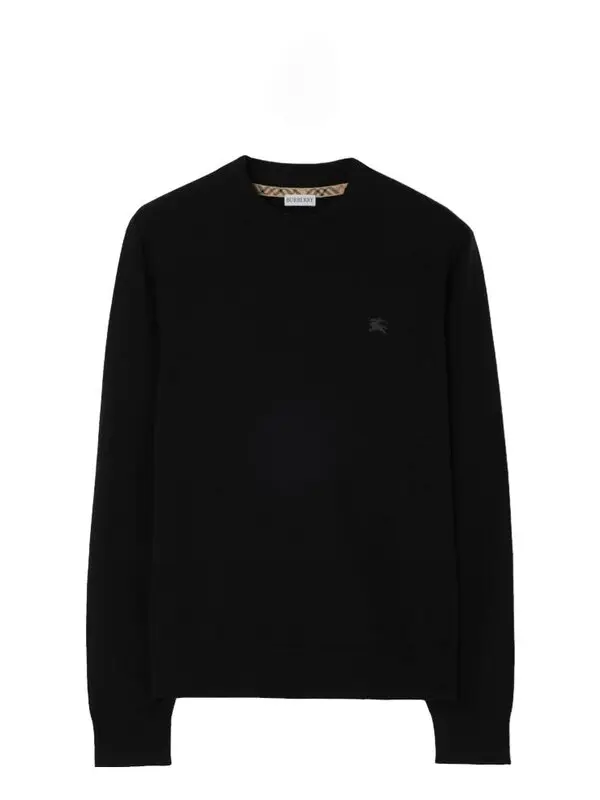 Burberry Cashmere Blend Sweater - Black