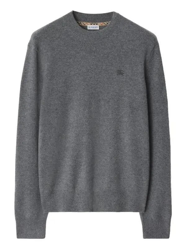 Burberry Cashmere Blend Sweater - Grey