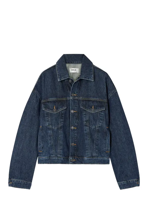 AGOLDE Dalton Denim Trucker Jacket - Blue