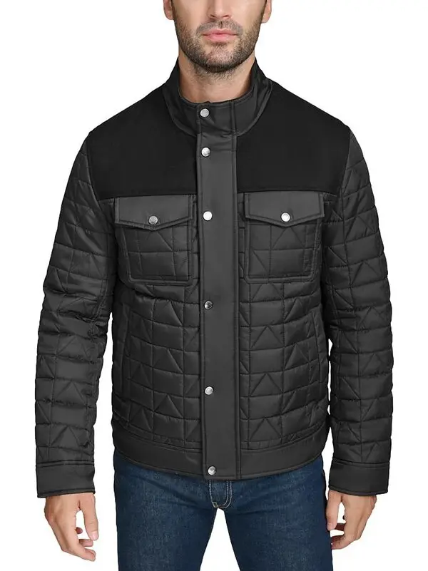 Cole Haan Multimedia Jacket - Black