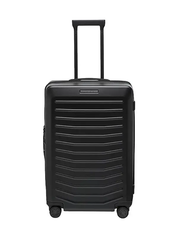 Porsche Design Bric's Roadster Expandable Hardside Spinner Suitcase - Matte Black