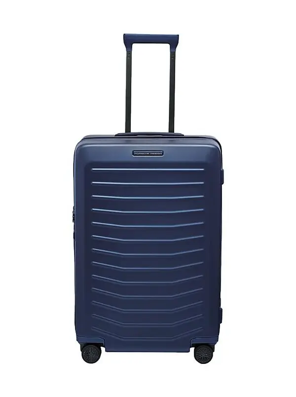 Porsche Design Bric's Roadster Expandable Hardside Spinner Suitcase - Matte Blue