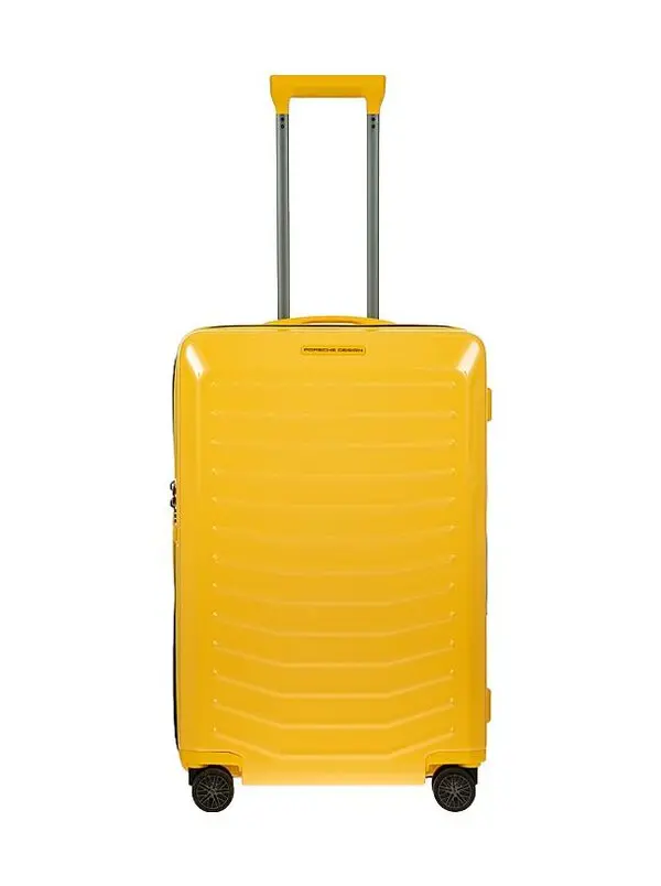 Porsche Design Bric's Roadster Expandable Hardside Spinner Suitcase - Racing Yellow