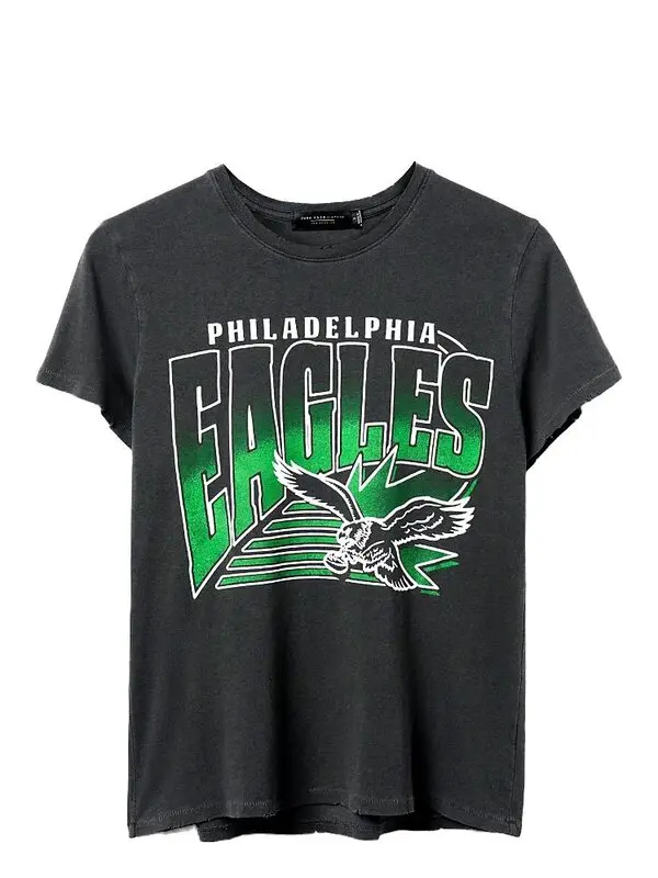Junk Food Clothing Nfl Philadelphia Eagles Vintage Tee - Midnight