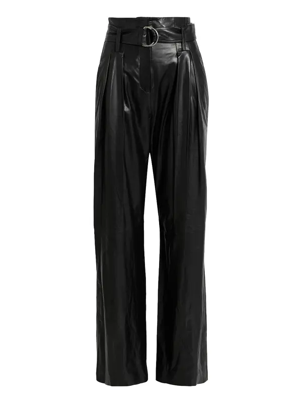 IRO PARIS Adica Leather Pants - Black