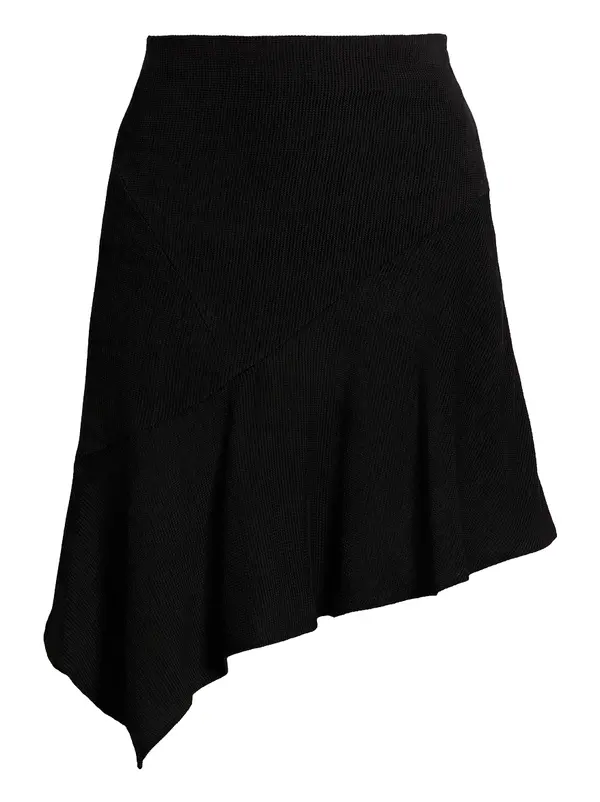 IRO PARIS Isaura Asymmetric Mini Skirt - Black