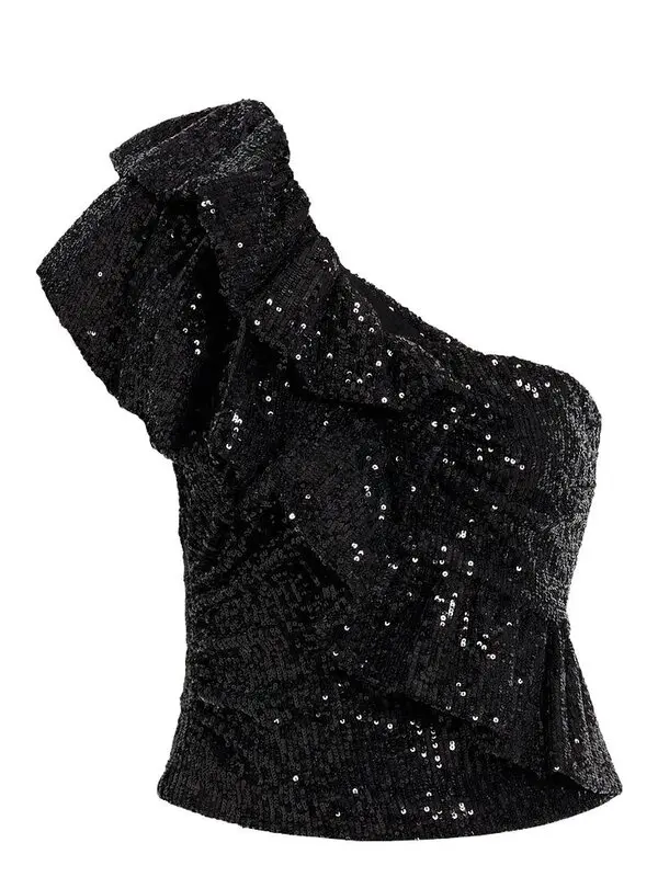 IRO PARIS Sonia One-shoulder Top - Black