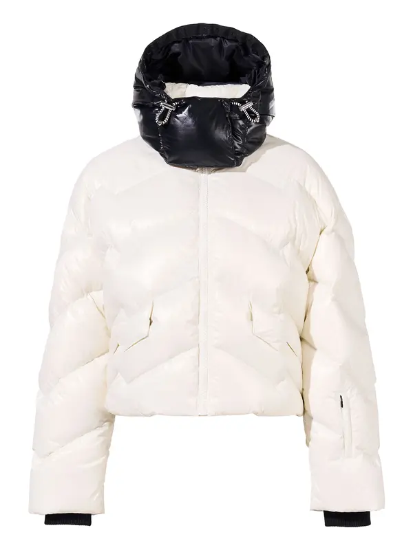 Perfect Moment Mountain Puffer Jacket - Snow-white
