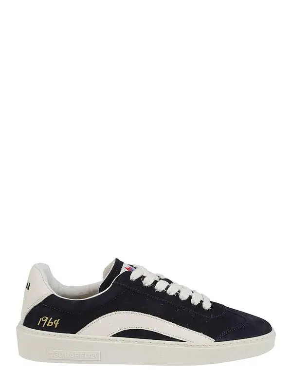 Dsquared2 Rider Lace-up Low Top Sneakers - Blue