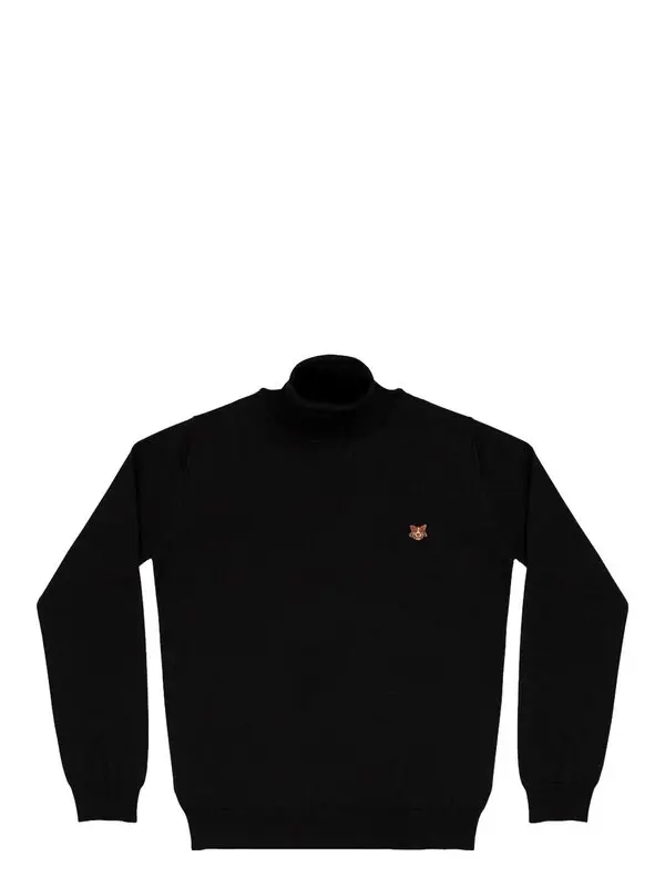 PELO FOUNDATION Turtleneck Merino Wool Sweater - Black