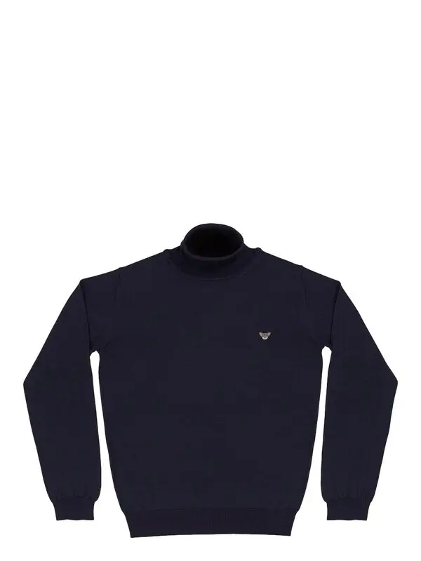 PELO FOUNDATION Turtleneck Sweater - Blue