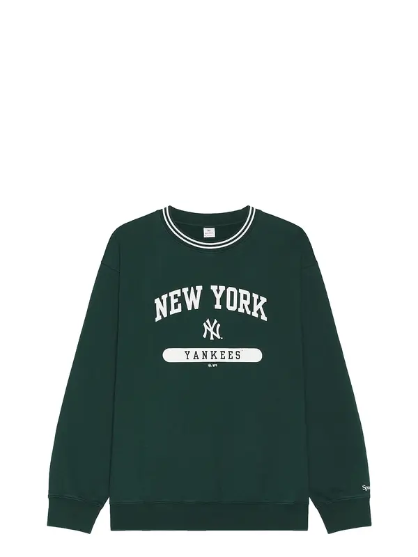 SPORTY & RICH League Crewneck - Forest