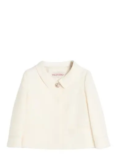 Valentino Garavani Crepe Couture Jacket - Neutral