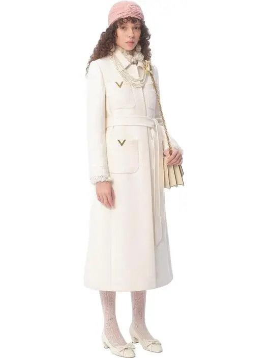 Valentino Garavani Drill Double Coat - Neutral