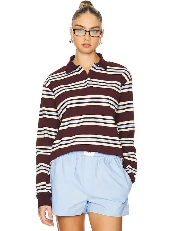 Lioness Leisure Long Sleeve Top - Brown