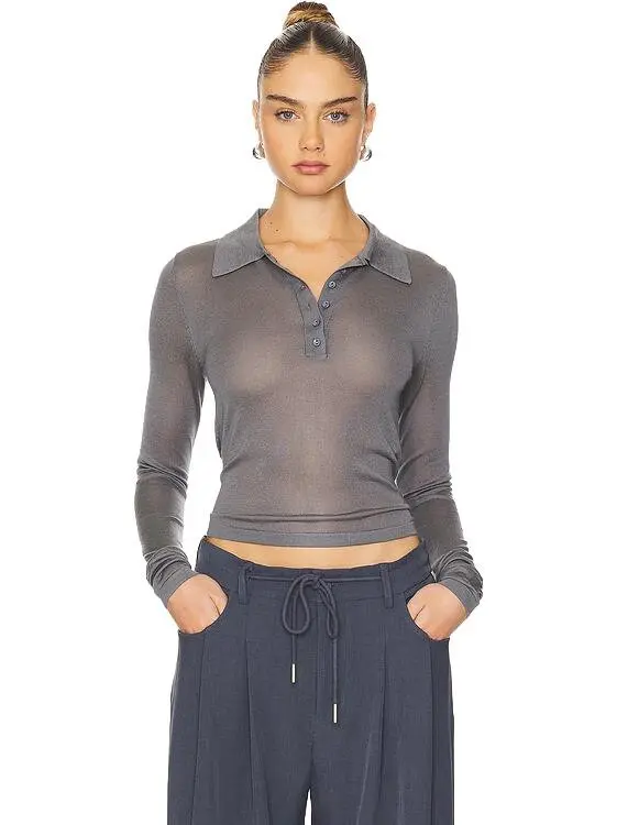 Lioness Black Swan Polo - Grey