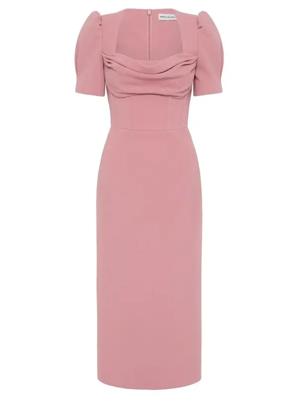 Rebecca Vallance Elora Midi Dress - Pink