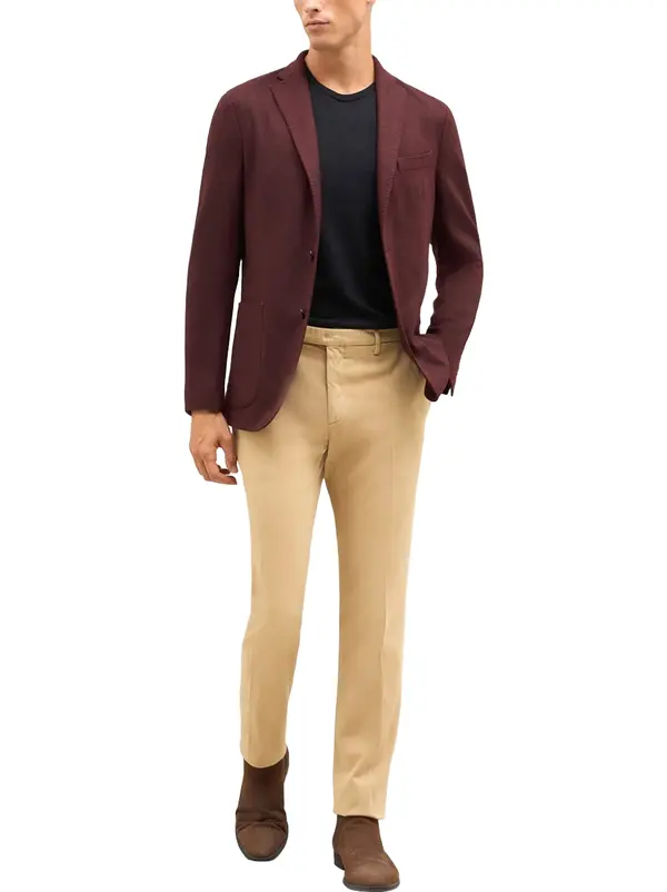 Boglioli Comfort Slim Chinos - Neutrals
