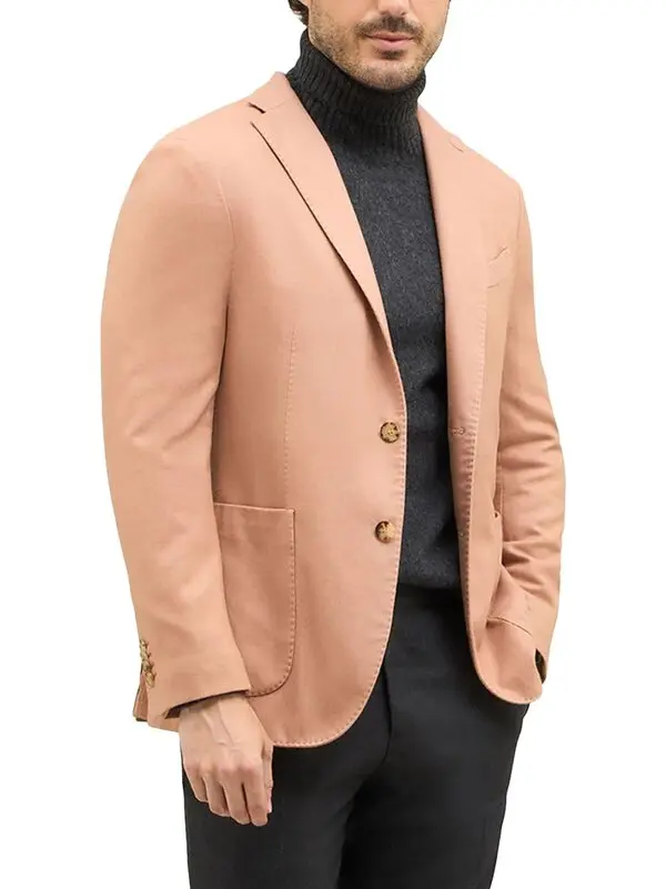 Boglioli Peak-lapels Single-breasted Blazer - Pink