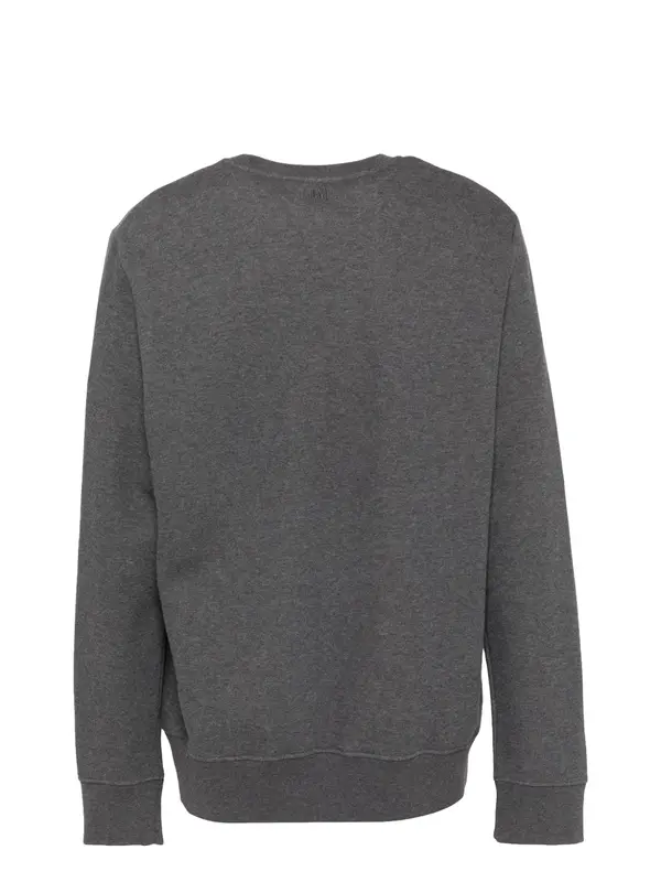Ami Logo Patch Sweatshirt - Grey