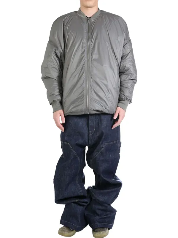 Rick Owens Padded Bomber Jacket - Grey