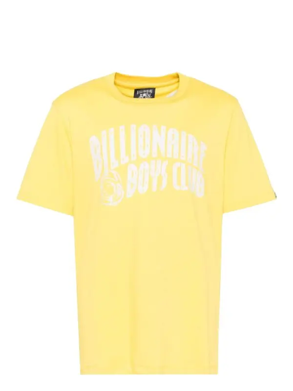 BILLIONAIRE BOYS CLUB Logo-print T-shirt - Yellow