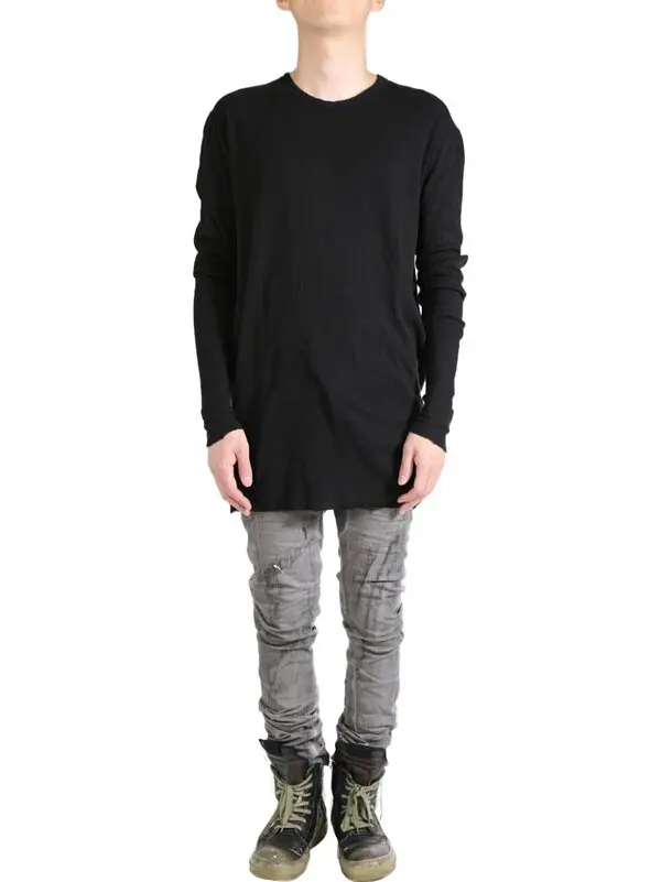 Boris Bidjan Saberi Cotton T-shirt - Black