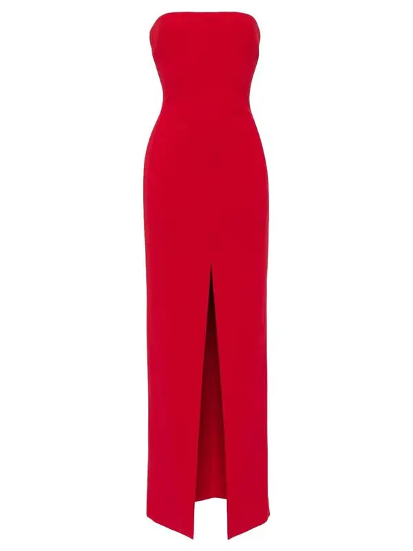 Solace London Bysha Maxi Dress - Red