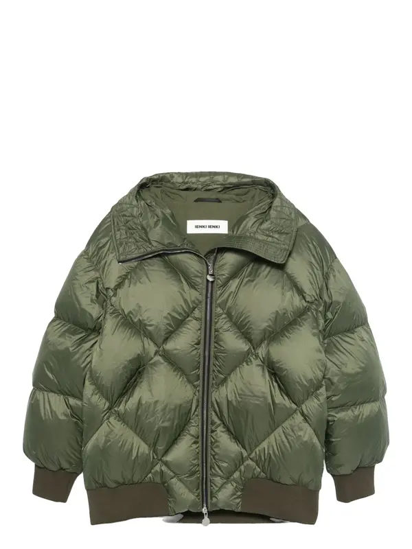 IENKI IENKI Dunlope Quilted Jacket - Green