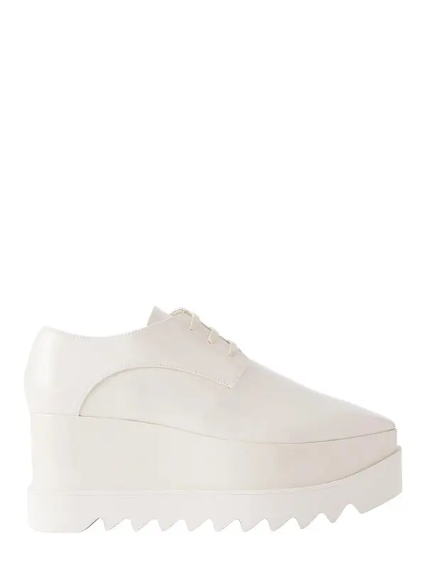 Stella McCartney Elyse Platform Brogues - Ivory