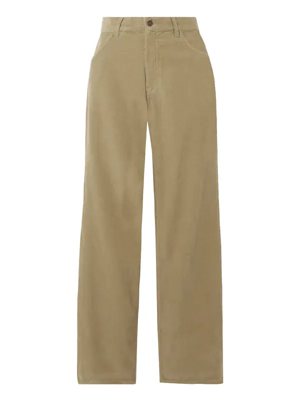 FORTELA Juniper Cotton-corduroy Pants - Green