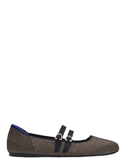 Rothy's The Double Buckle Mary Jane Flats - Bronze