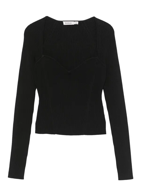 Simkhai Giuliana Sweater - Black