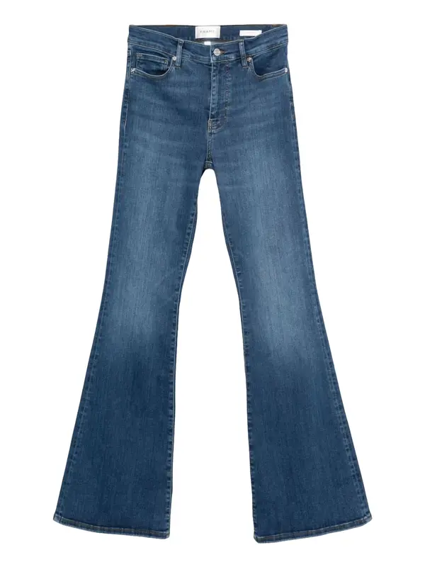 FRAME Le High Flare Jeans - Blue