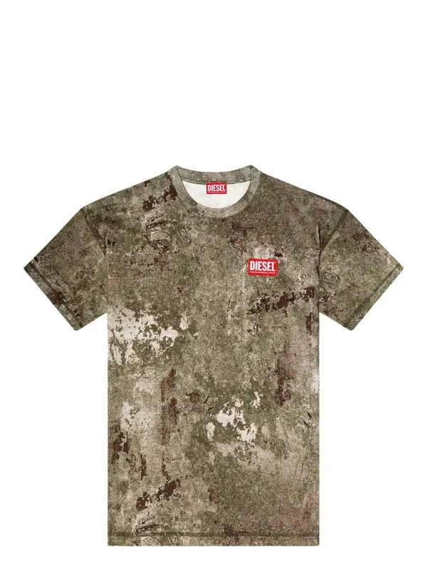 DIESEL Boxt-r12 T-shirt - Green