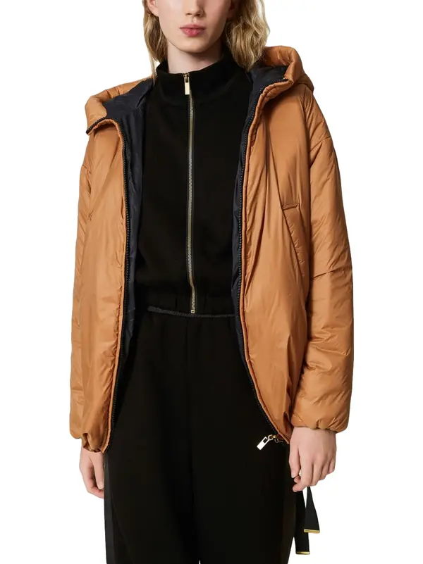 TWINSET Reversible Padded Jacket - Brown