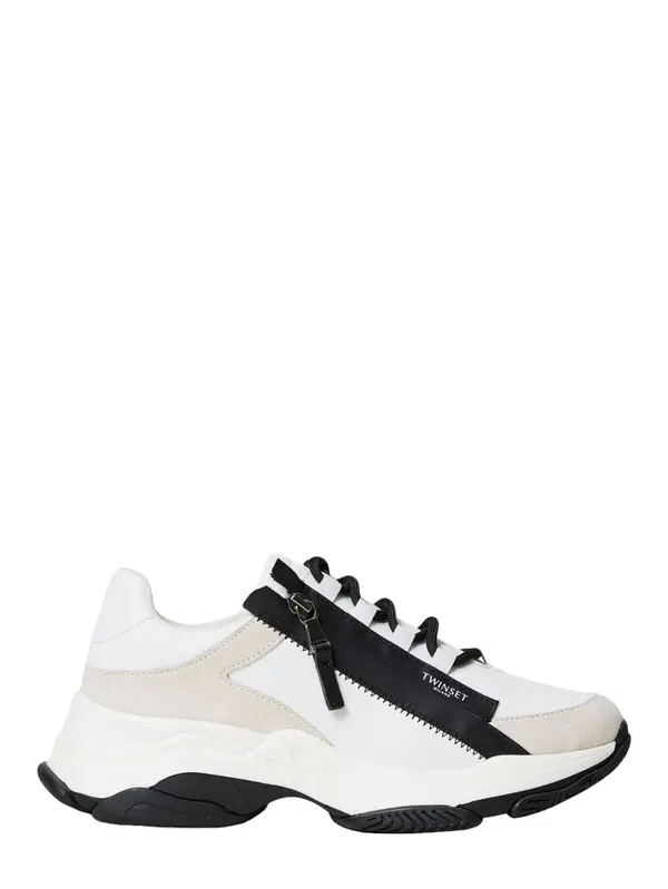 TWINSET Logo Sneakers - White