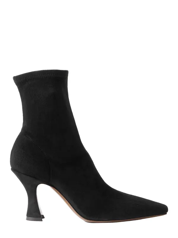 NEOUS Ran Stretch-suede Ankle Boots - Black