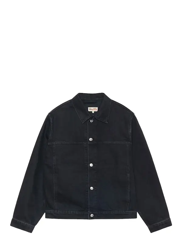 StÜssy Denim Trucker Jacket - Black