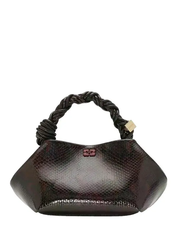GANNI Small Bou Cross Body Bag - Red
