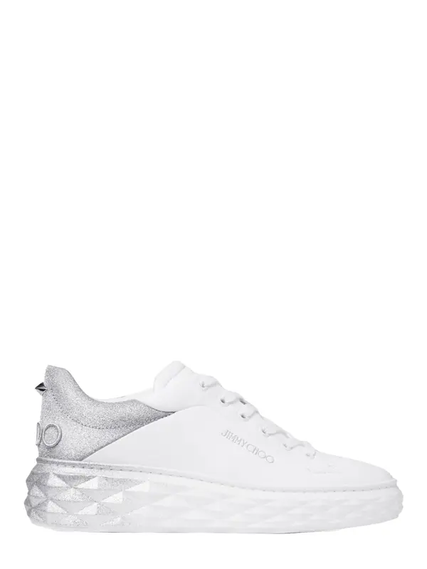 JIMMY CHOO Diamond Maxi F Ii Sneakers - White