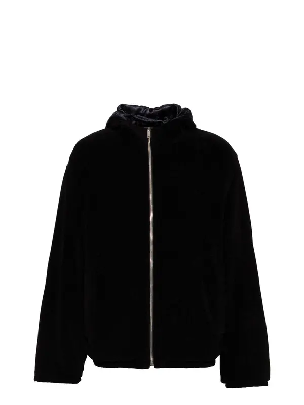 Givenchy 4g Reversible Hooded Jacket - Black
