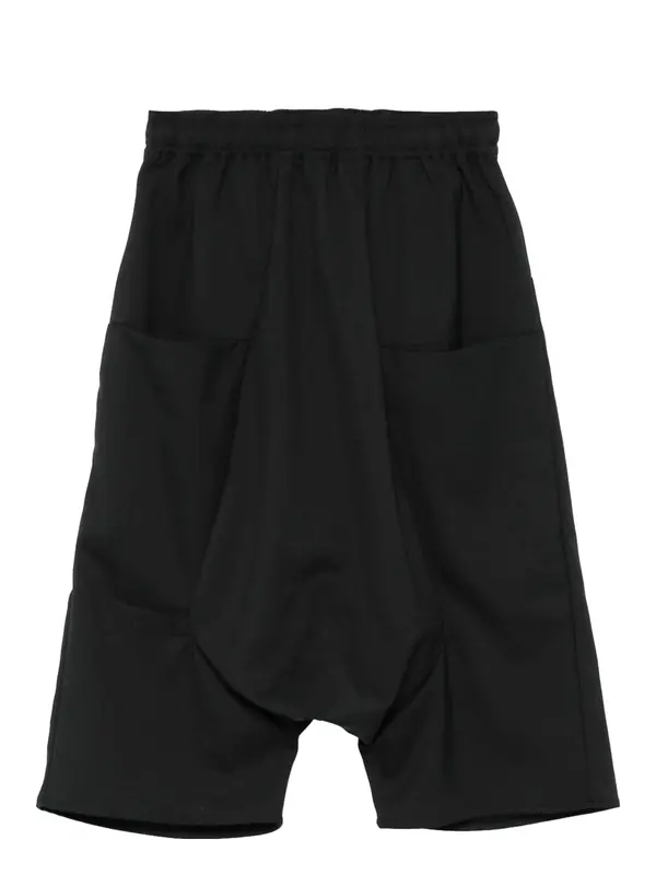 ENTIRE STUDIOS Saddle Shorts - Black
