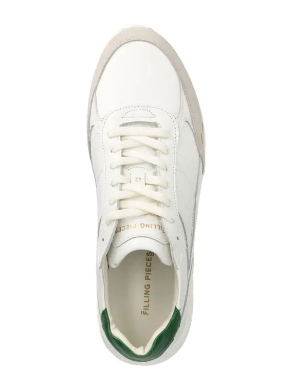 Filling Pieces Logo-print Low-top Sneakers - White