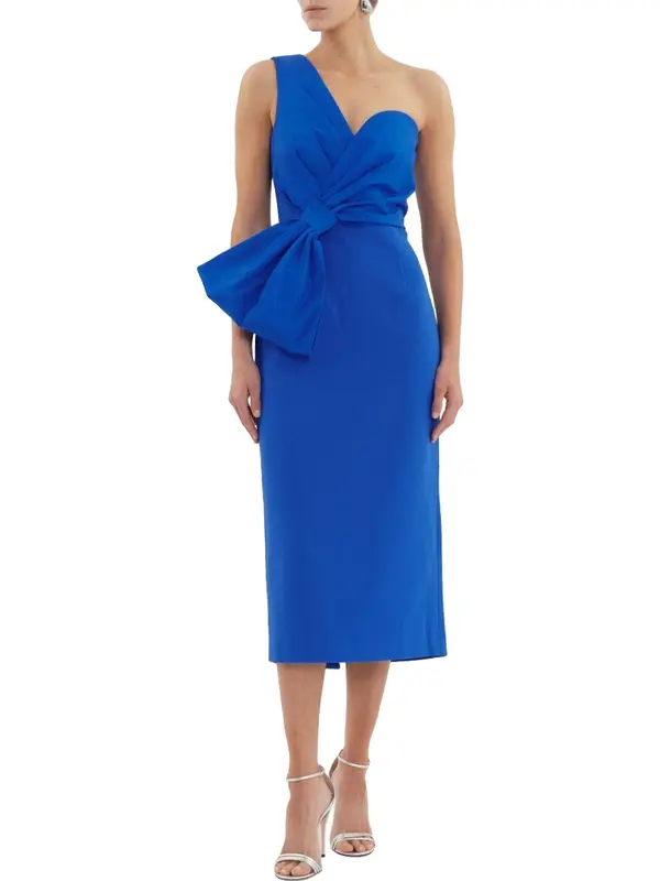 Rebecca Vallance Antonella Midi Dress - Blue