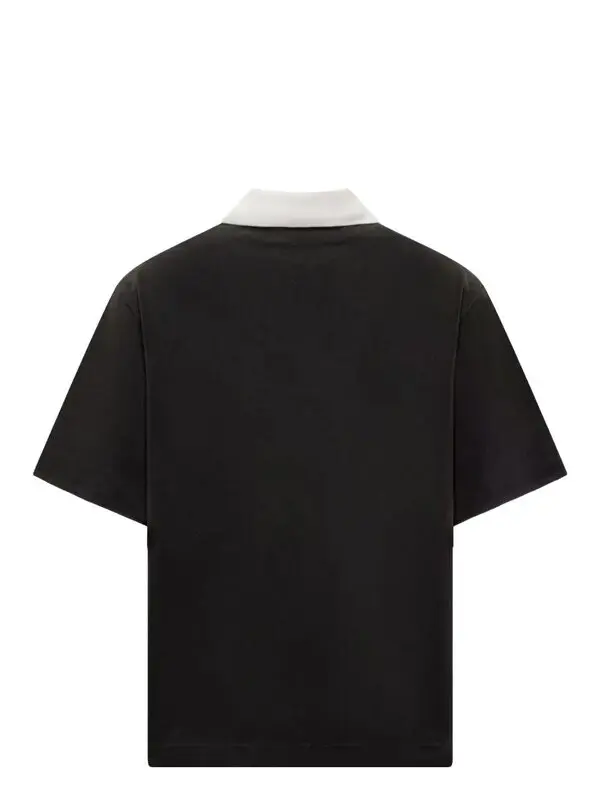 Off-White Logo-detail Polo Shirt - Black